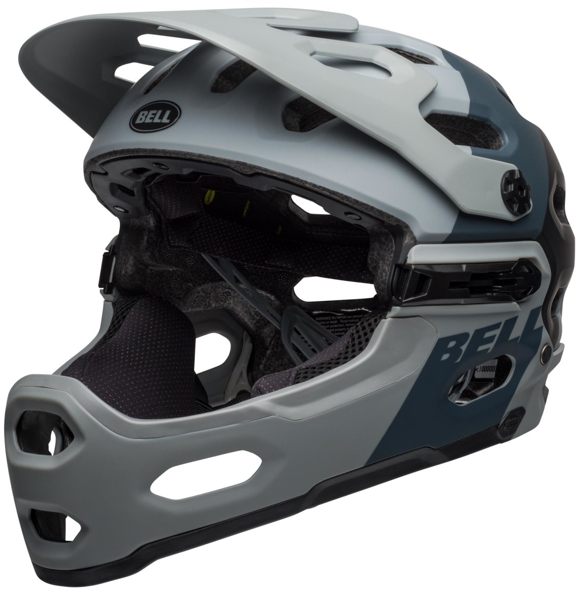 Bell SUPER 3R MIPS MTB HELMET 2019 GUNMETAL 5862CM Mountain Mania Cycles