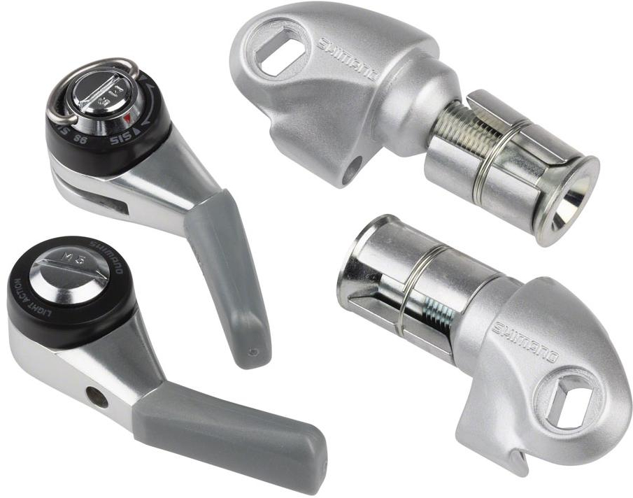 Shimano Dura-Ace SL-BS77 Double/Triple 9-Speed Bar End Shift Levers ...