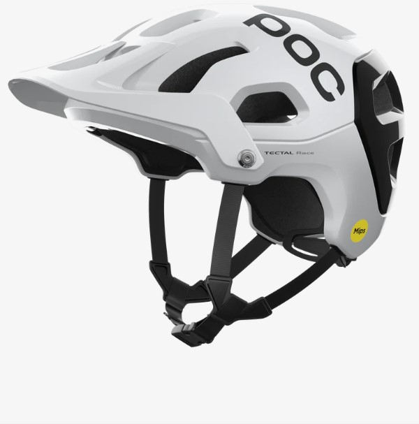 POC Tectal Race MIPS Hydrogen White/Uranium Black - Mountain Mania Cycles